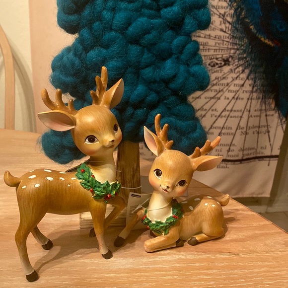 Holiday | Set Of Deer Bambi Mcm Inspired Standing And Lying Down | Poshmark